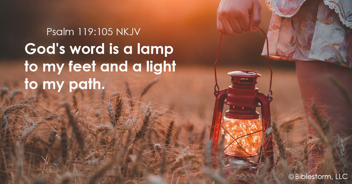 Psalm 119v105 NKJV BibleStorm LLC