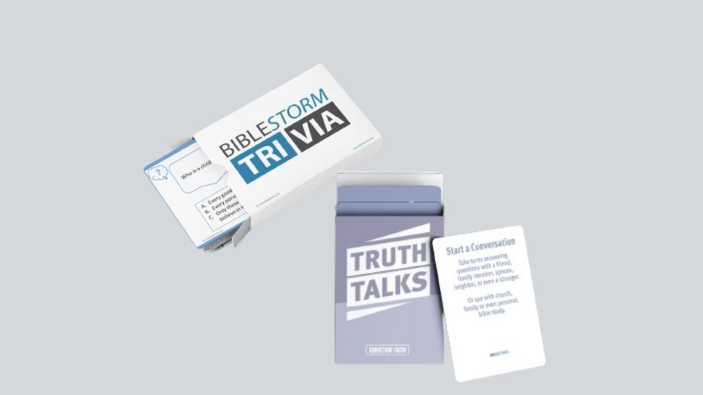 Truth Talks Christian Faith & Trivia Card Combo - BibleStorm